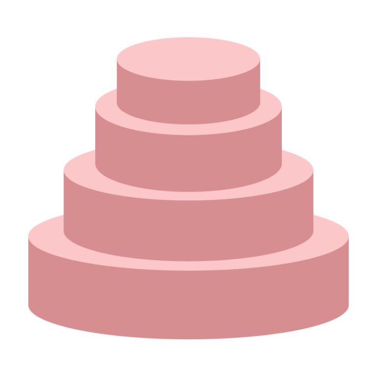 Custom 4 Layer Cake | Kaydycakes.com